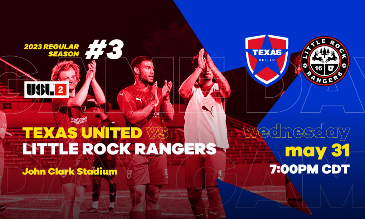 Texas United looks to continue winning streak against Little Rock ...